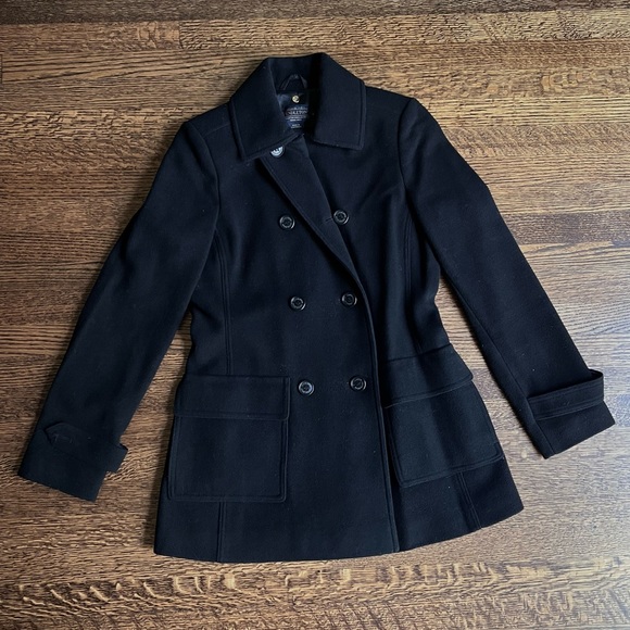 Pendleton | Jackets & Coats | Classic Wool Peacoat Heavy Winter Coat ...